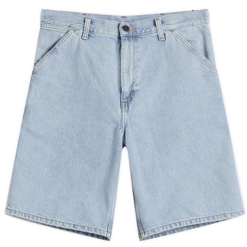 Carhartt WIP Single Knee Denim Shorts 'Smith' - I032026_01_A3 | Solesense