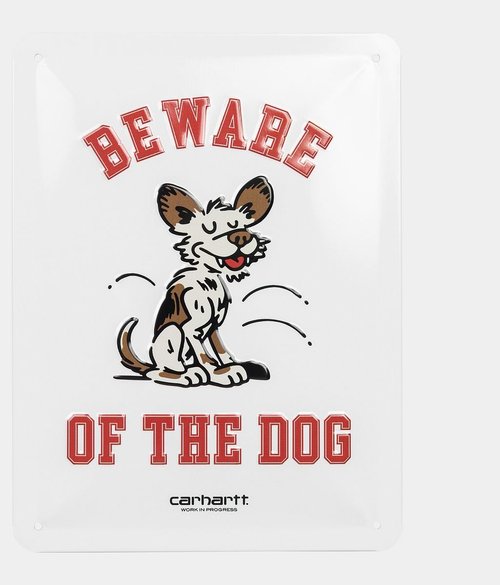 Carhartt WIP Wild Dog Beware Plate 'Multicolor' - I035856_08_XX | Solesense