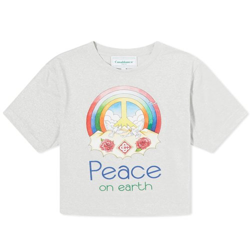 Peace On Earth Printed T-Shirt 'Multi' - WF.3-JTS | Solesense