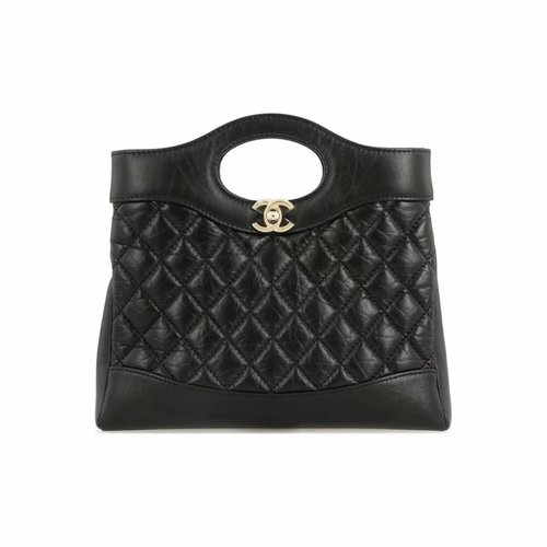 CHANEL 24S Mini 31 Bag 'Black/Glod' | Solesense