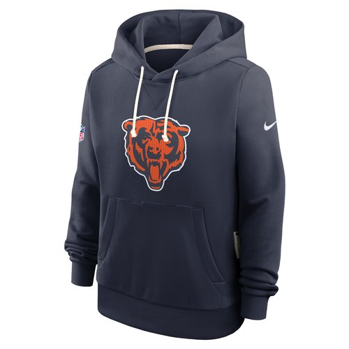Chicago Bears Sideline Nike Dri-FIT NFL Pullover Hoodie 'Navy ...