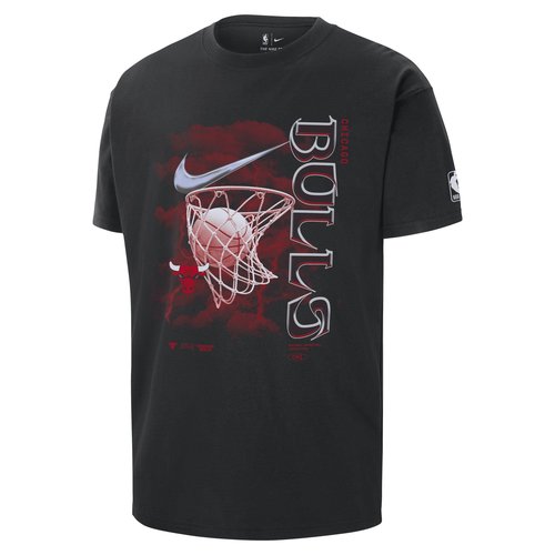 Chicago Bulls Courtside Max90 Nike NBA T-Shirt 'Black' - FN2044-010 ...