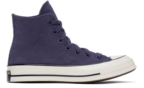 Converse Chuck 70 High | Size 9.5 'Heritage Color Suede - Shadow Purple ...