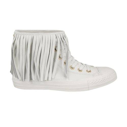 Converse Chuck Taylor All Star Fringe Hi 'White' - 551643C | Solesense