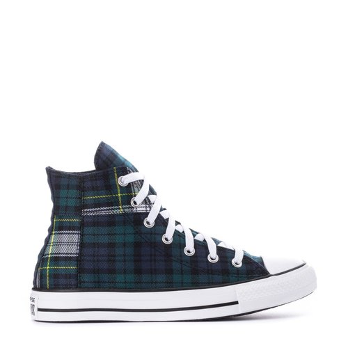 Converse Chuck Taylor All Star High 'Plaid - Dragon Scale Green ...