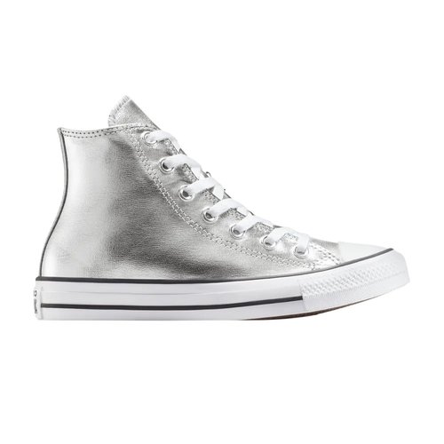Converse Chuck Taylor All Star High | Silver | Size 6 'Metallic Granite ...