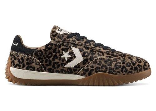Converse Run Star Trainer Leopard Print Pony Hair 'Sand Dune/Black ...