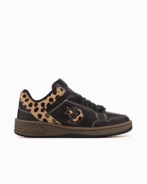 Converse Weapon Low 'Leopard Pony Hair' - A12707C | Solesense