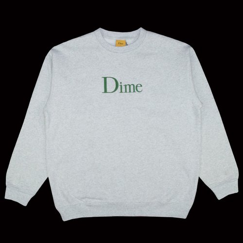 Dime Big Logo Crewneck Sweatshirt - DIMES009ASH | Solesense