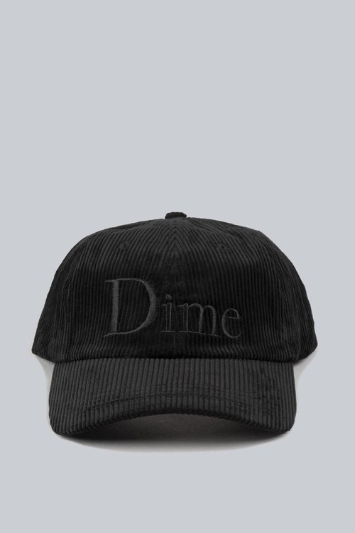 Dime Classic Cord Low Pro Cap 'Black' - DIME-FA23-007 | Solesense