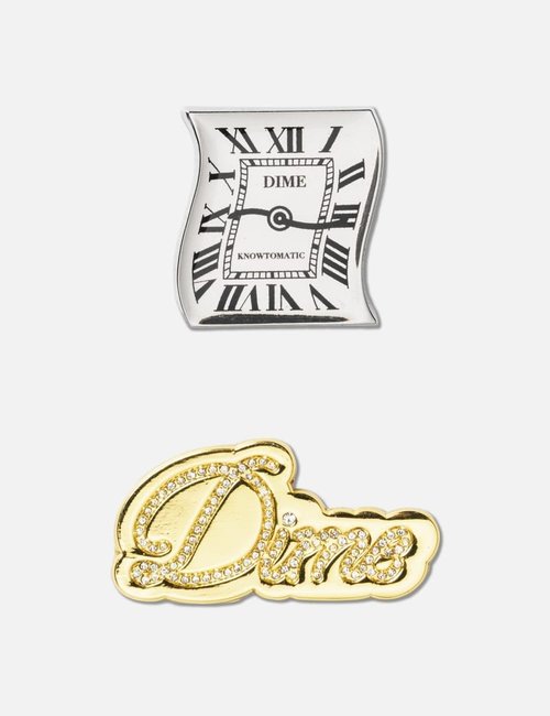 Dime Pin Pack 'Gold/Silver' | Solesense
