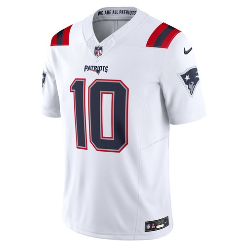 Drake Maye New England Patriots Nike Dri-FIT NFL Limited Jersey 'White ...
