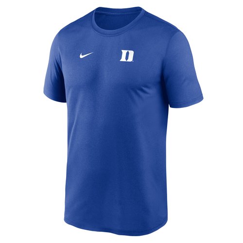 Duke Sideline Legend Logo Nike Dri-FIT College T-Shirt 'Royal ...
