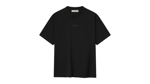 Fear of God Essentials Tee 'Jet Black' - 125SP254280F | Solesense