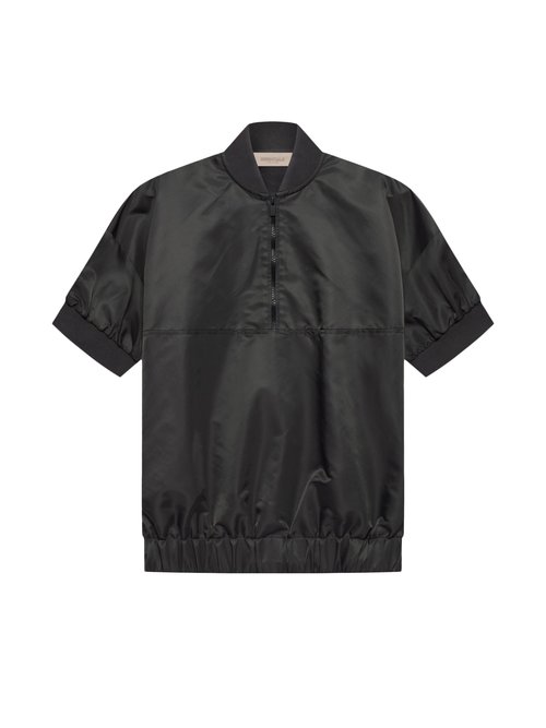 Fear of God Essentials Half Zip Pullover 'Iron' | Solesense