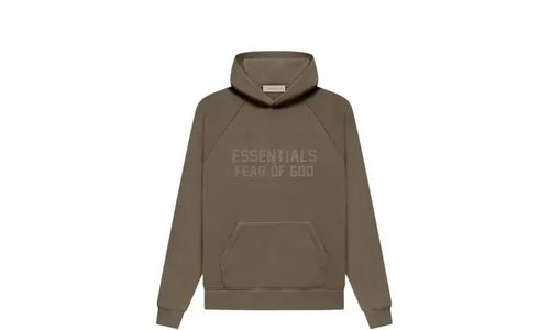 Fear of God Essentials Hoodie Wood | Solesense