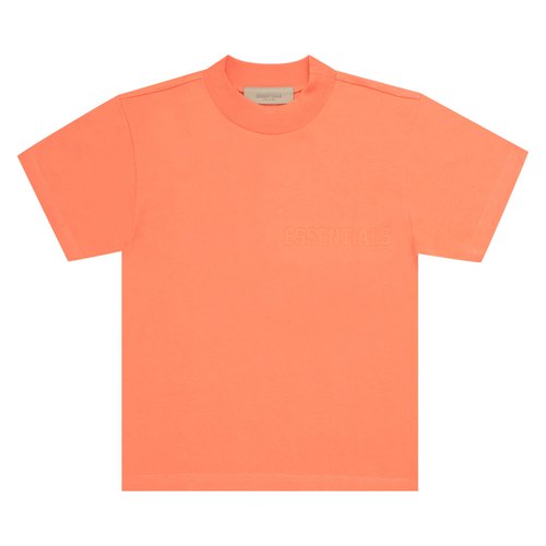 Fear of God Essentials Short-Sleeve Tee 'Coral' - 125SU225022FW | Solesense
