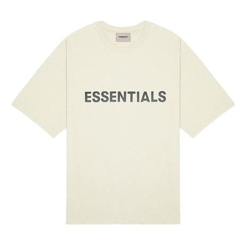 Fear of God Essentials SS20 Graphic Logo T-Shirt 'Creamy' - FOG-SS20 ...