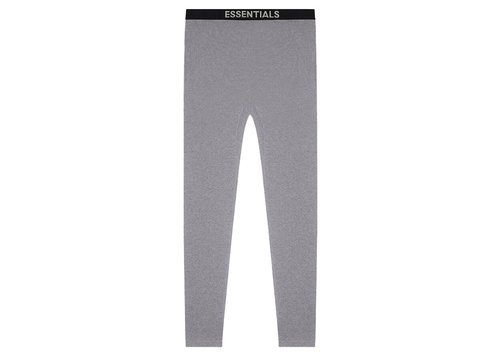 Fear of God Essentials Thermal Pants 'Heather Grey' | Solesense