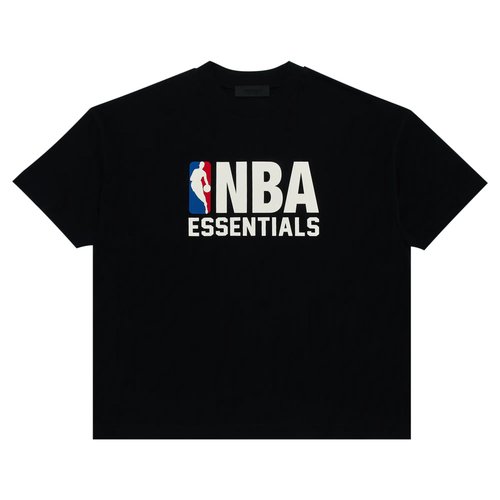 Fear of God Essentials x NBA Tee | Size L 'Black' - 125AL244001F ...