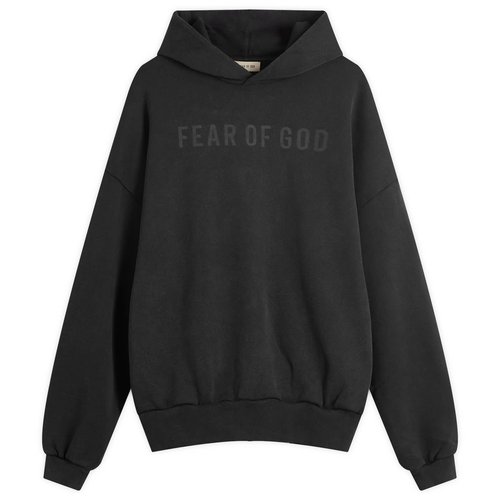 Fear of God Text Logo Hoodie 'Black' - FG24FW50-8205LGTER-001 | Solesense