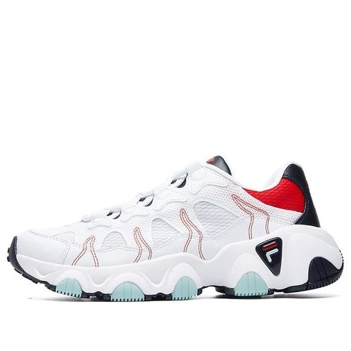 FILA Jagger Retro White/red/blue 'Red' - F12M021409FWT | Solesense