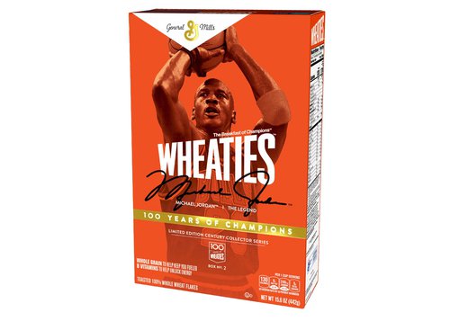 General Mills Wheaties Century Collection Gold Box #2: Michael Air ...