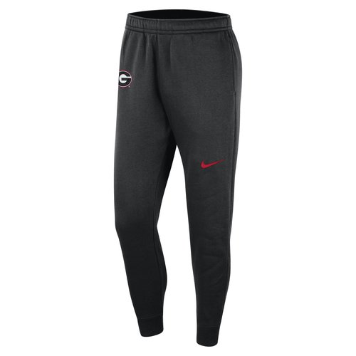 Georgia Club Fleece Nike College Pants 'Black/Black/University Red ...