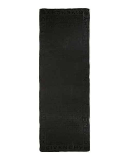 Givenchy 4G Silk Scarf 'Black' - 710003-228-0-8 | Solesense