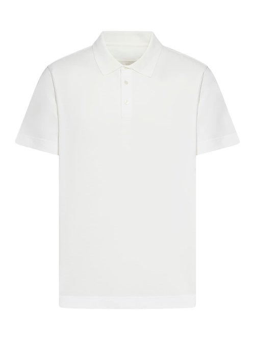 Givenchy Polo With Monogram Embroidery - BM71KR3YCD100WHITE | Solesense