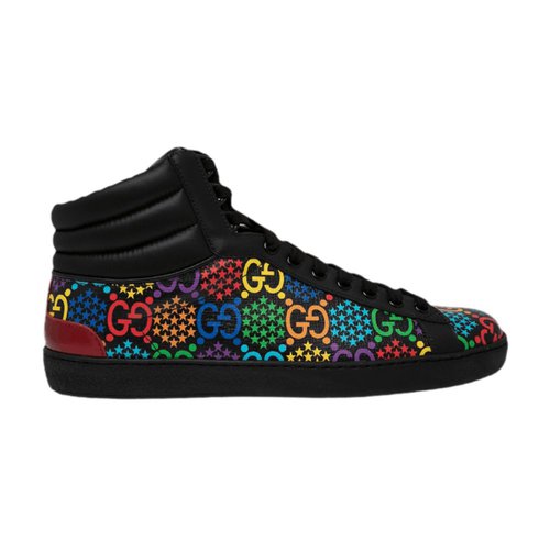 Gucci Ace GG Supreme High 'Psychedelic - Black' - 610097-H2040-1111 ...