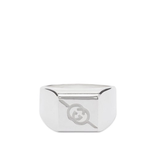 Gucci Tag Ring 10mm 'Silver' - YBC774046001 | Solesense