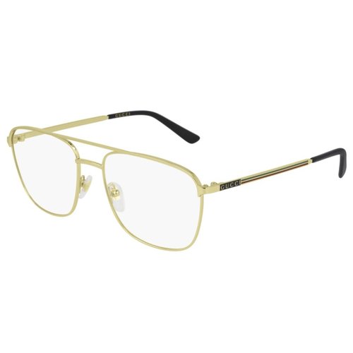 Gucci Eyewear Gg0833o002 Gold Gold Transparent '002 Gold Gold ...