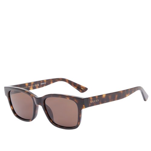 Gucci Minimal Sunglasses 'Havana-Havana-Brown' - GG1716S-002 | Solesense