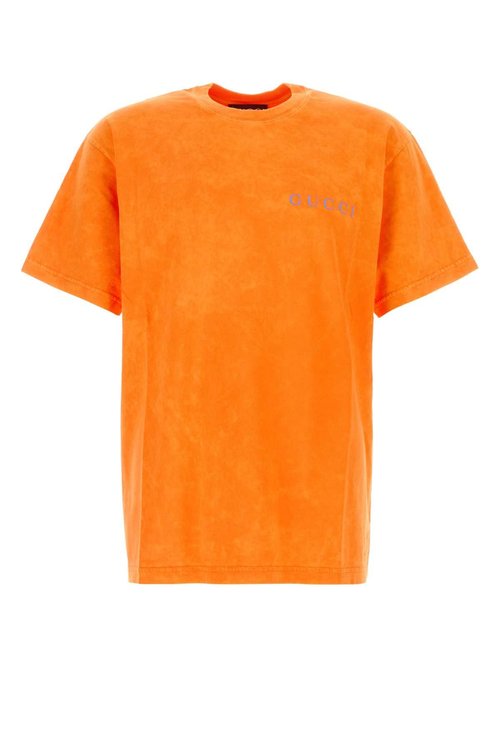 Gucci Printed Jersey T-Shirt | Size XL 'Orange' - 796395-XJG7W-7548 ...