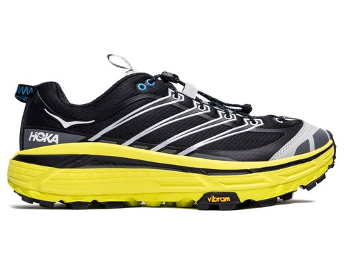 HOKA ONE ONE Mafate Three2 'Black/Hoka Citrus' - 1141572 | Solesense