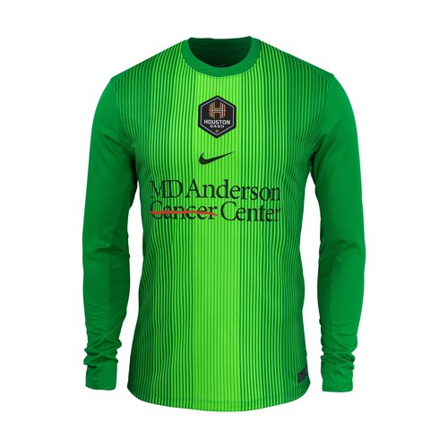 Houston Dash 2025 Stadium Goalkeeper Nike NWSL Replica Jersey 'Green ...