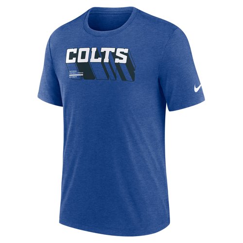 Indianapolis Colts Long Pass Nike NFL T-Shirt 'Sport Royal Heather ...