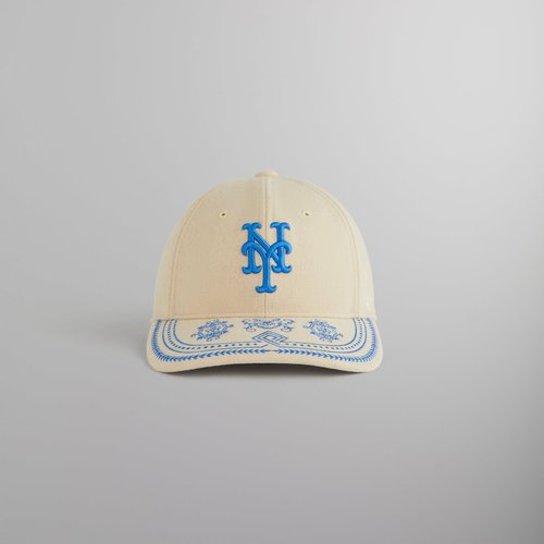 Kith & '47 for the New York Mets Embroidered Franchise LS Cap 'Sandrift ...