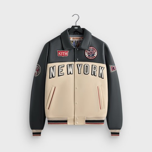 Kith & AVIREX for the New York Rangers Bomber Jacket 'Navy ...