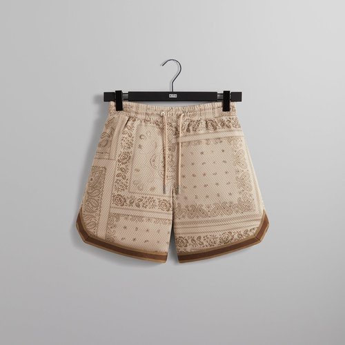 Kith Bandana Mesh Curtis Short 'Canvas' - M060553-210 | Solesense