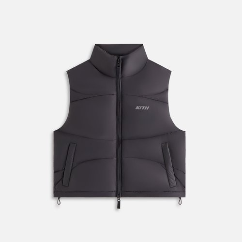Kith Corey Puffer Vest 'Black' - W010197-001 | Solesense