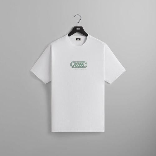 Kith Cycling Poster Tee White SS25 KHM033313-101 'WhiteMaterial: 100% ...