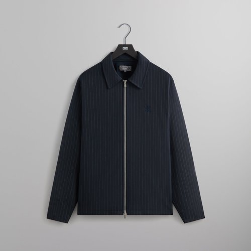 Kith Double Weave Full Zip Coaches Jacket 'Nocturnal' - M010819-413 ...