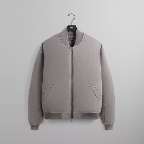 Kith Fleece Avery Bomber Jacket 'Argon' - M010775-504 | Solesense