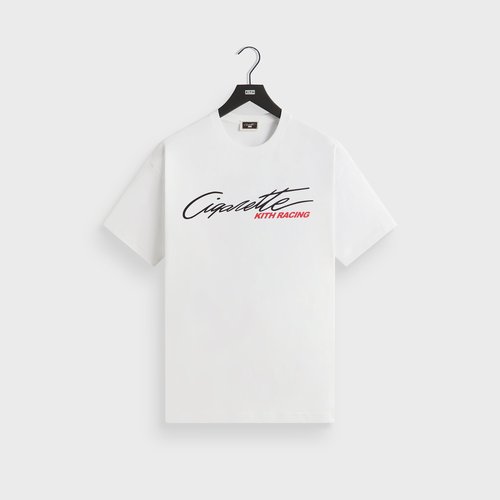 Kith for Cigarette Racing Vintage Tee 'White' - M033325-101 | Solesense