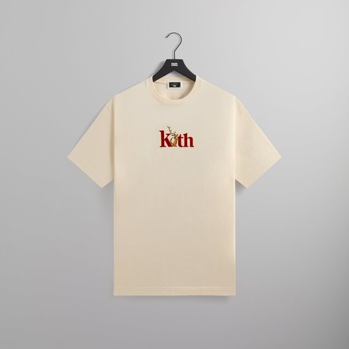 Kith for The Grinch Max Serif Tee 'Sandrift' - M032952-104 | Solesense