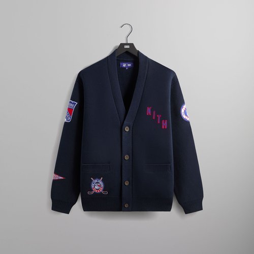 Kith for the New York Rangers Cypress Cardigan 'Nocturnal' - M033150 ...