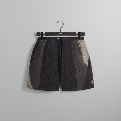 Kith Harden Panelled Mesh Short 'Black' - M060779-001 | Solesense