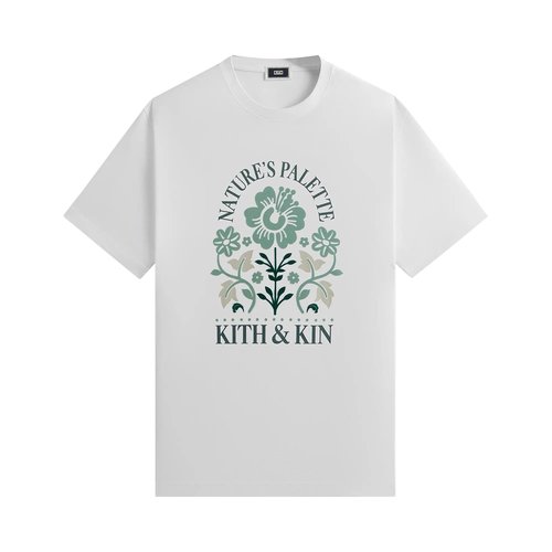 Kith & Kin Nature's Palette Tee 'White' - KHM032199 101 | Solesense